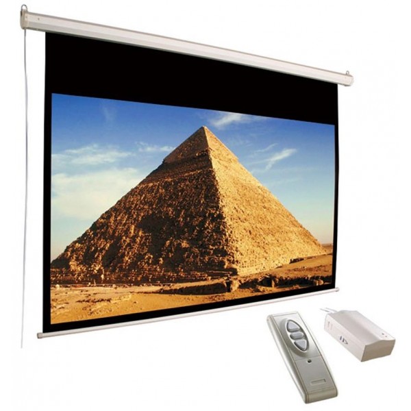 243cm x 243cm Electric Remote-Control Projector Screen - Aedkit