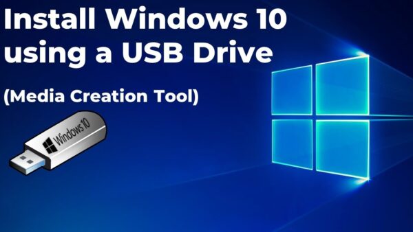 How to create Windows 10 Bootable USB Drive - Media Creation